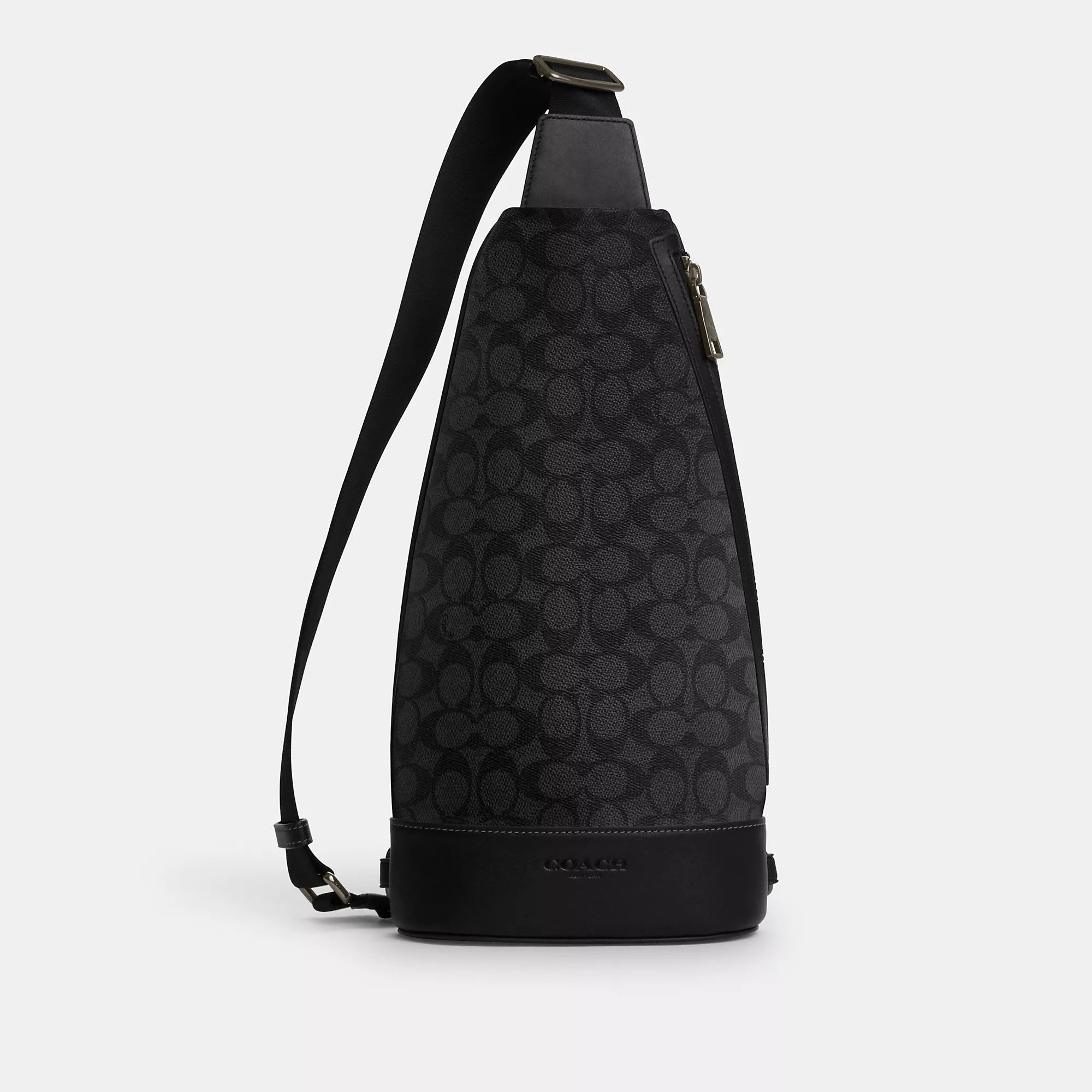 Coach Dominic Sling Pack In Signature Canvas